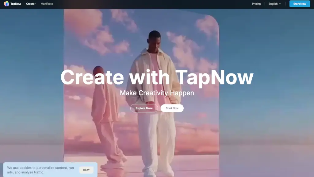 TapNow: AI Visual Creation Engine for Professional Visuals | SeekTool ...